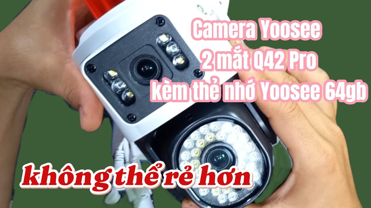 Yoosee Q42 Pro camera bản nâng cấp rất đáng tiền #thich_la_mua # ...