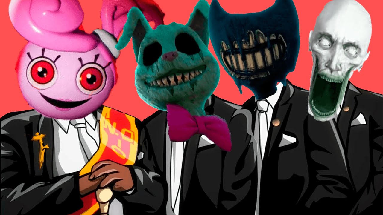 Bendy & Mommy Long Legs & Mr. Hopps & SCP Modest Man. EXE - Coffin ...