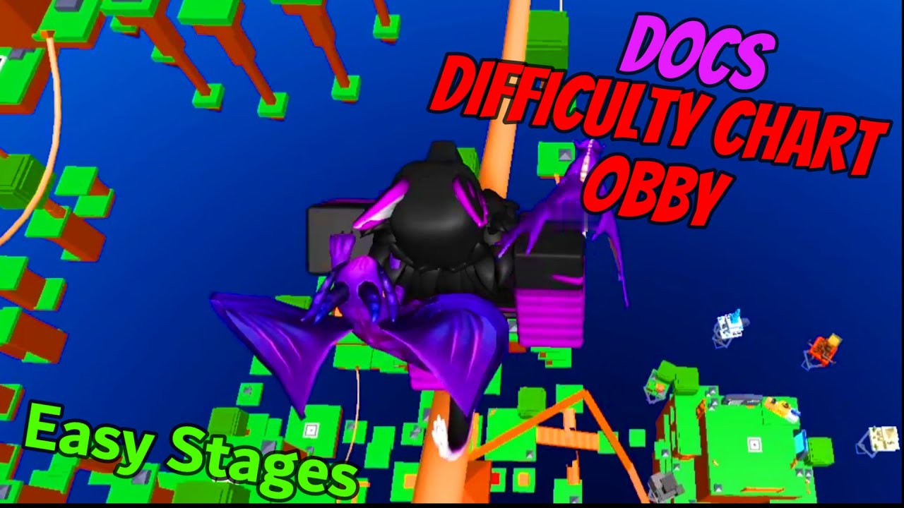Doc's Difficulty Chart Obby (Easy Stages) - YouTube
