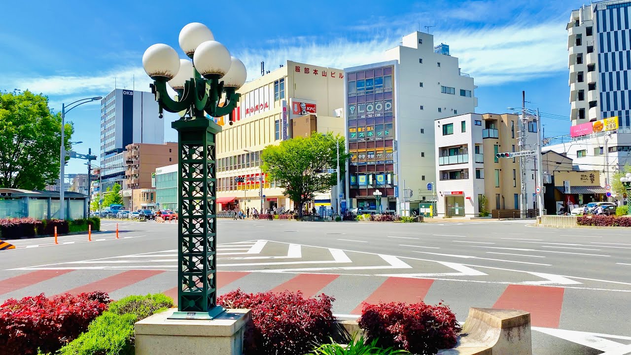 4K Japan Walk - Motoyama Station, Nagoya | Japanese Street View | 名古屋の ...