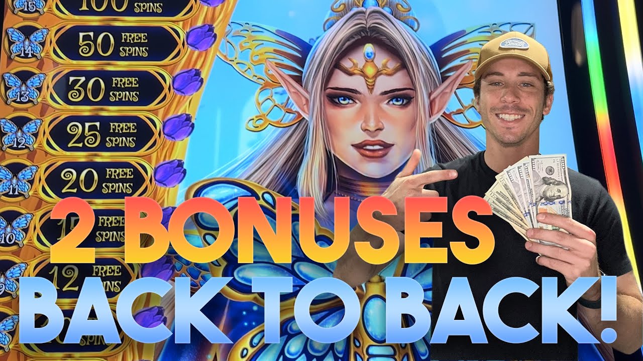 Great Win On A Butterfly Rise Slot Machine At Coushatta Casino Resort ...