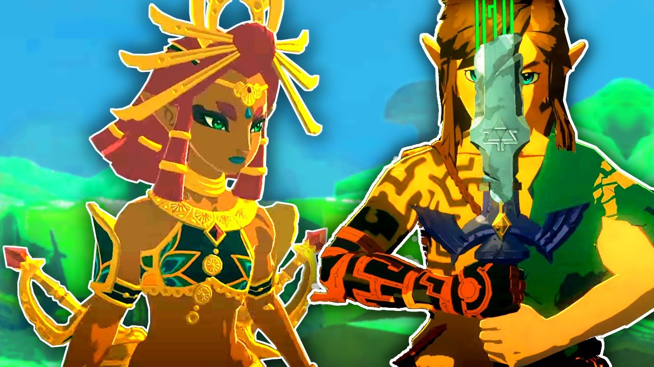 Link & Riju TEAM UP - Zelda TotK - YouTube