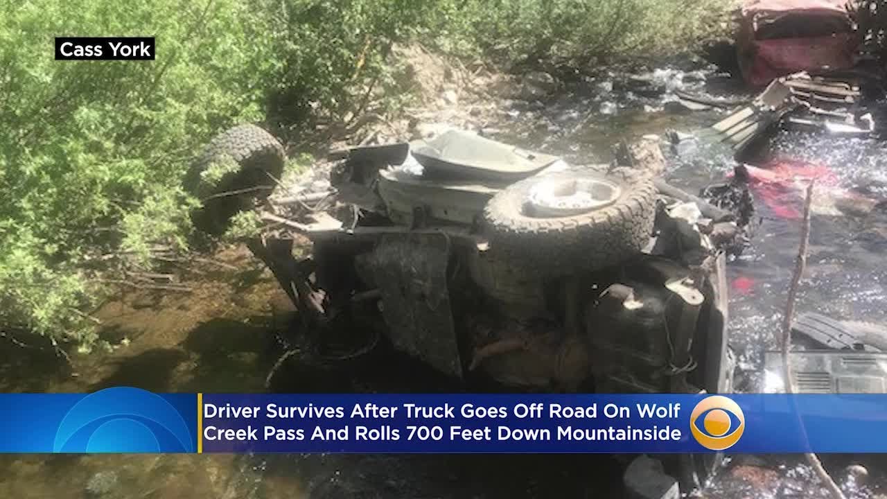 Driver Survives After Truck Plunges Off Wolf Creek Pass, Rolls 700 Feet ...