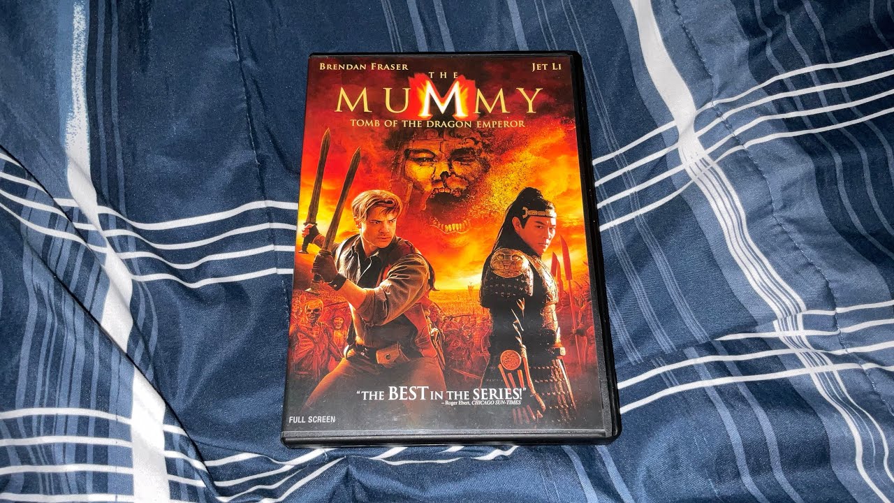 The Mummy Tomb Of The Dragon Emperor Dvd Cover