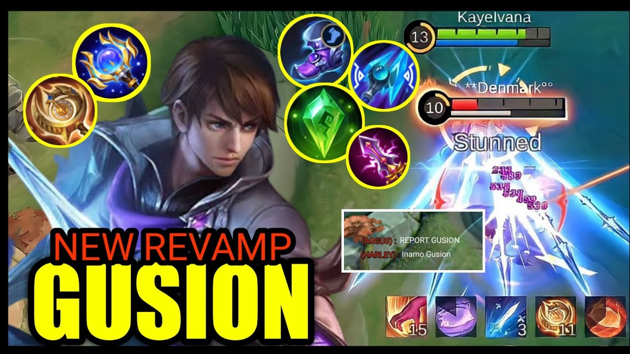 NEW REVAMPED GUSION IS OVERPOWERED | LEGENDARY GAMEPLAY | MOBILE ...