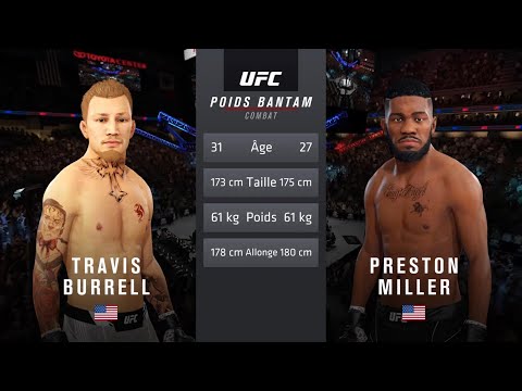 UFC 4 | Travis Burrell vs Preston Miller | BL studio | Season 1 | Week ...