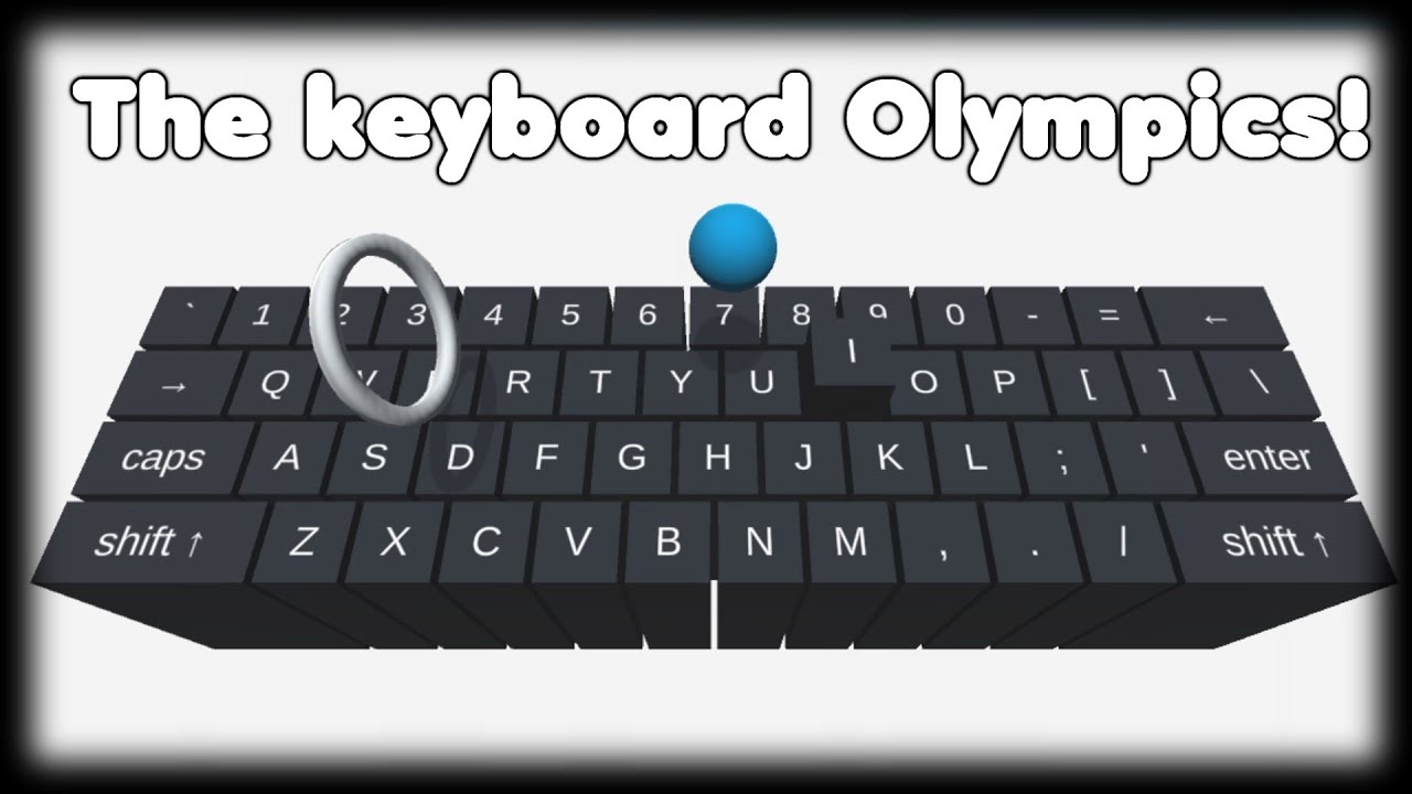 On Key UP: A Game For Keyboards. - YouTube