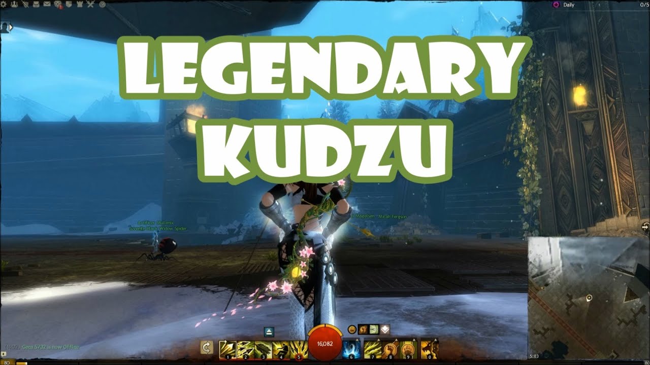 Guild Wars 2 Kudzu (Legendary Longbow) - YouTube