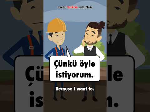 Learn Turkish: Why are you doing that? #shorts