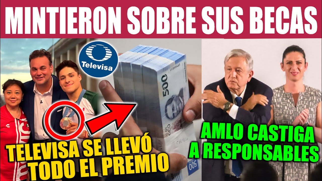 ÚLTIMA HORA! Atletas Revelan TODA LA VERDAD Sobre BECAS ¡Televisa LOS ...