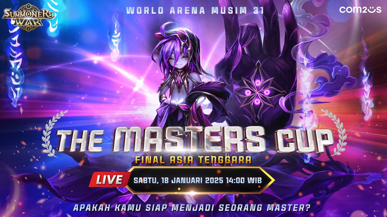 [SW][ID] Masters Cup Season 31 - Final Asia Tenggara - YouTube