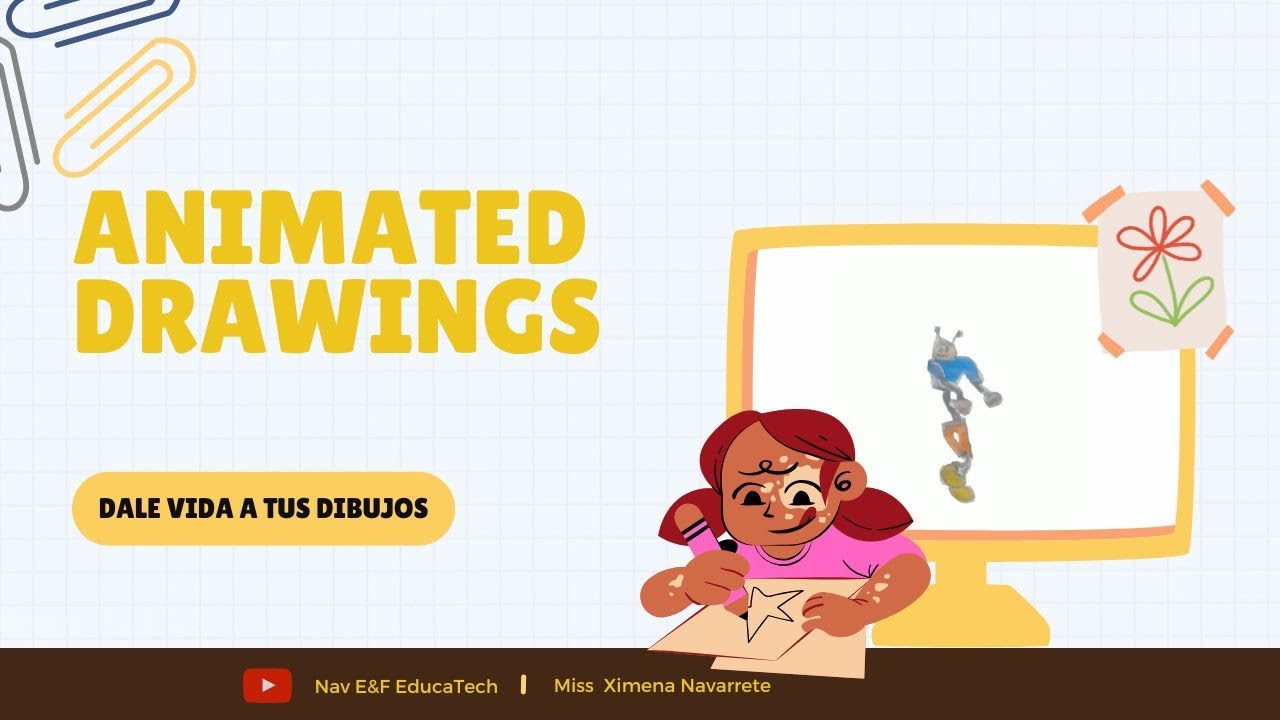 ¡Dale vida a tus dibujos con Animated Drawings! - YouTube