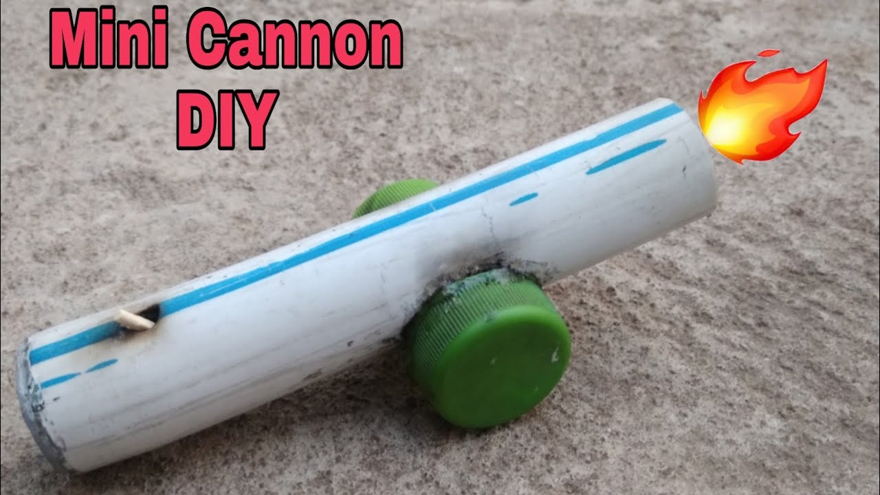 Powerful mini Cannon - Make a mini Cannon /Ananta Technical Mr - YouTube