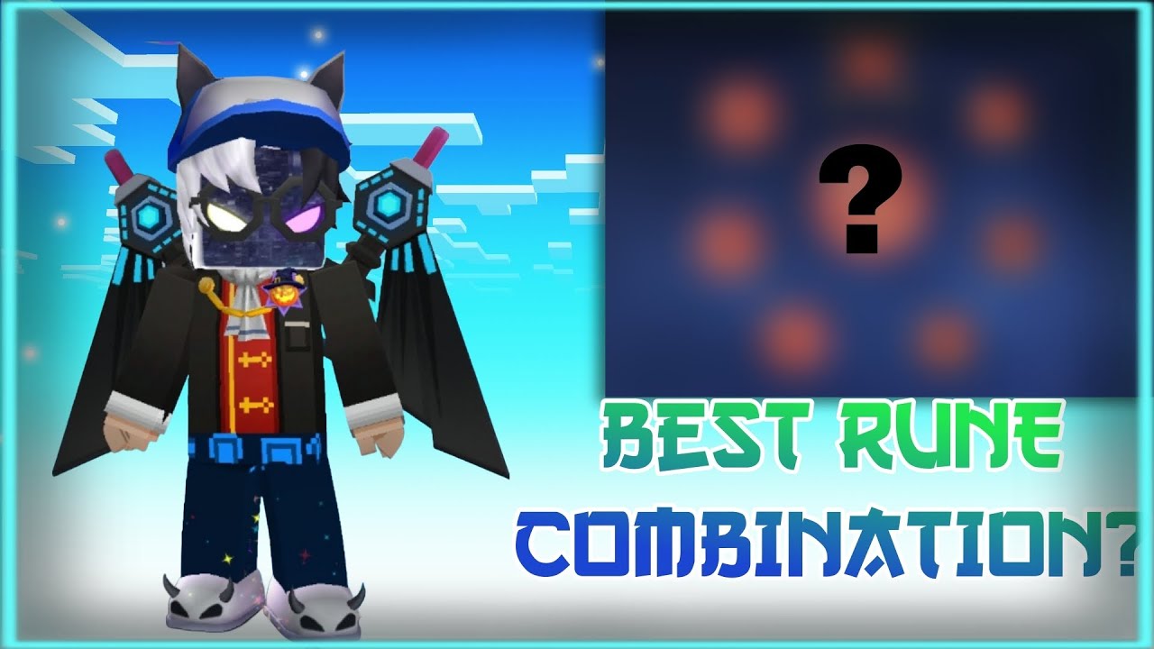 Is this the best rune combo?|Blockman Go| |Ayush Playz| - YouTube