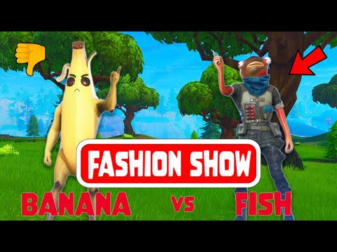 FISH VS BANANA( FASHION SHOW) - YouTube