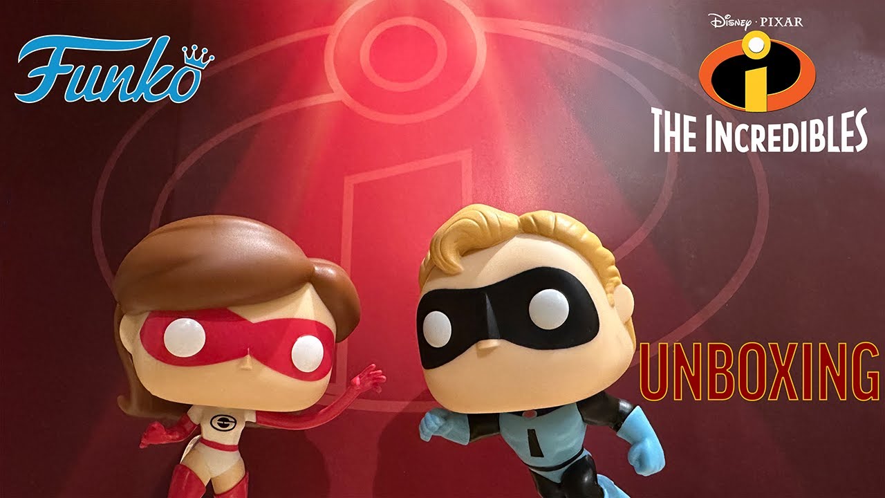 Pixar The Incredibles Glory Days Mr. Incredible & Elastigirl 20th ...