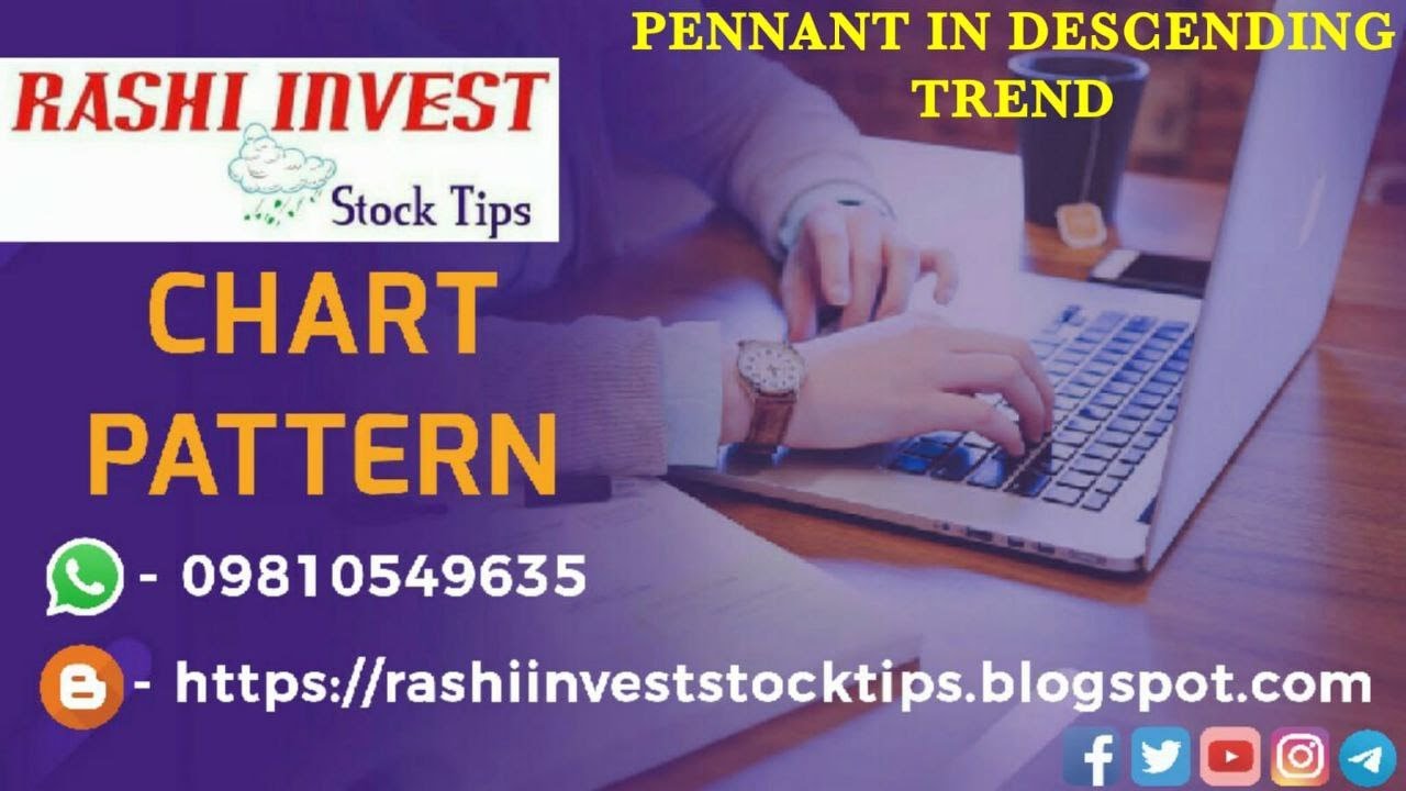 Pennant in Descending Trend | Chart Pattern | How to trade | Technical ...