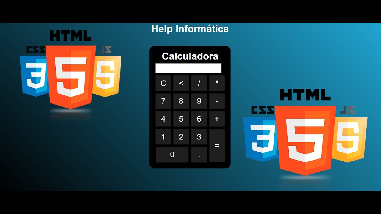 Parte 2 Como Criar Uma Calculadora Com Html Css E Javascript Youtube