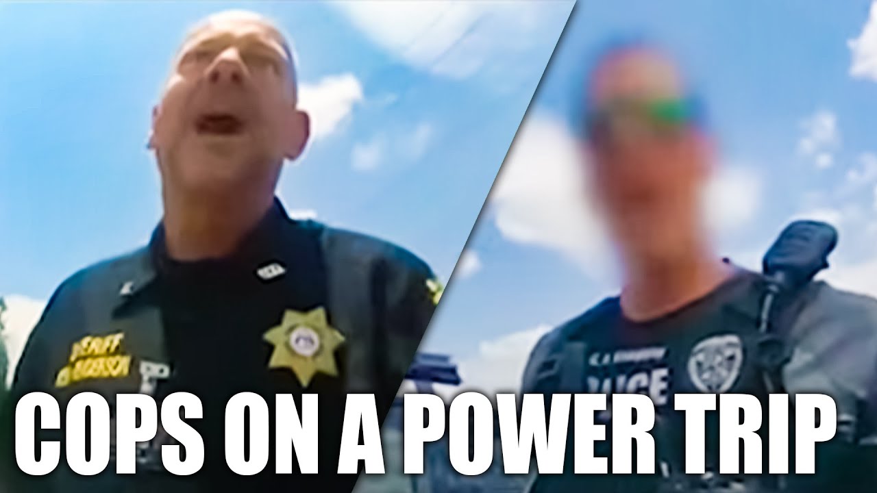 Cops On A Power Trip Turn Against Their Own - YouTube