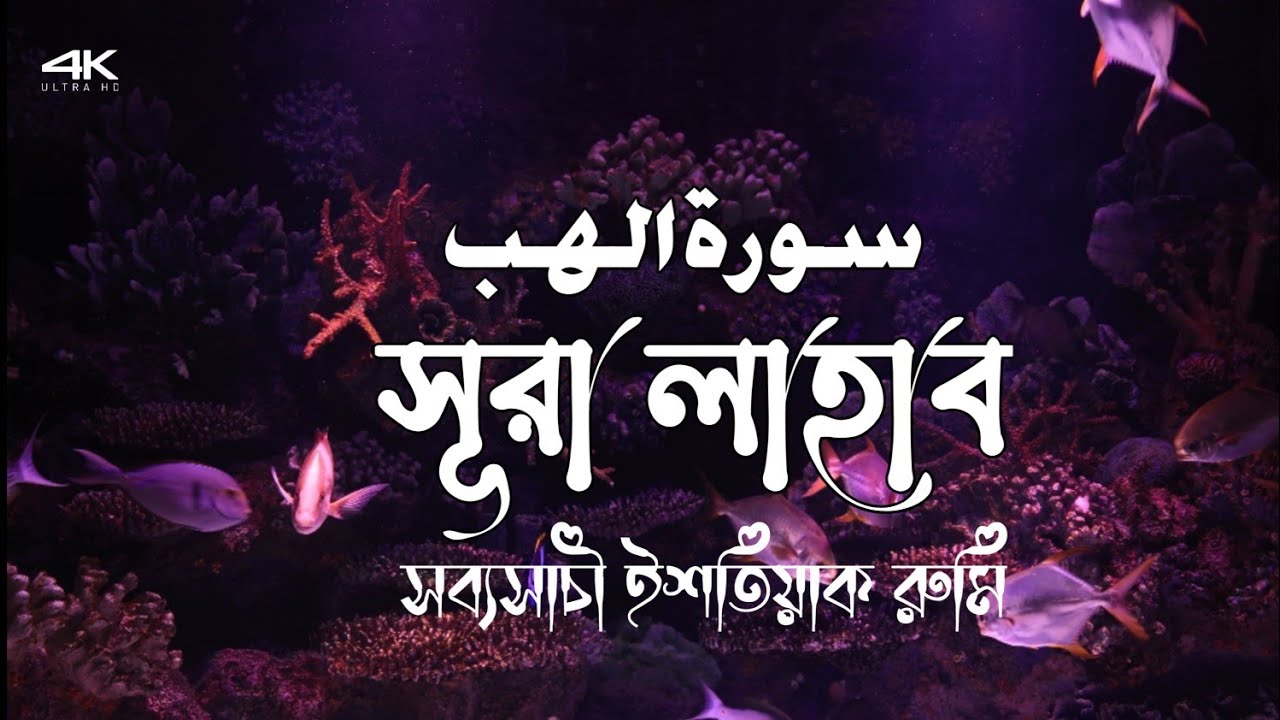 স র ল হ ব Surah Lahab Al Masad