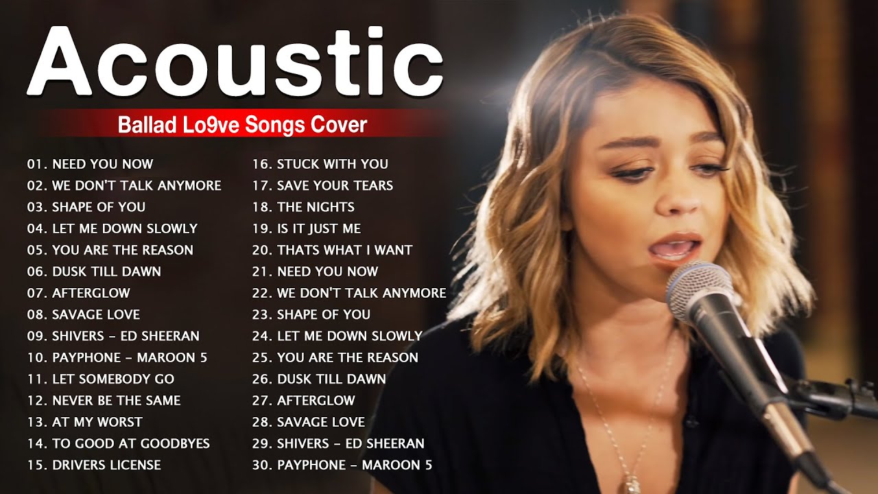 Best Ballad Love Songs Cover 2023 | Top English Acoustic Cover Popular ...