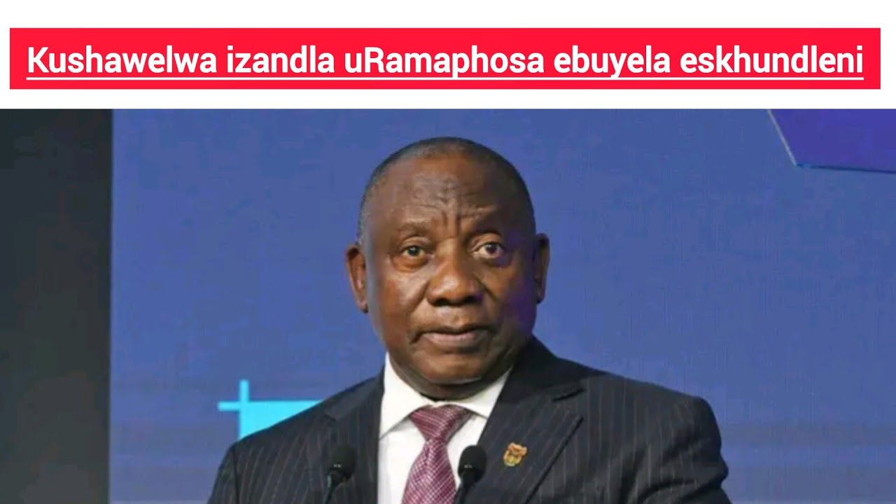 EZINGENAYO: sesiphumile isinqumo sokuthi ubani ozoba umengameli wezwe 😳 ...