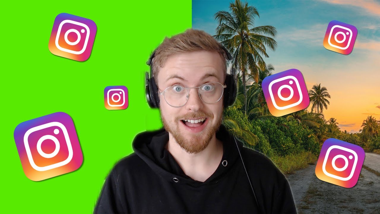 How to Use Green Screen on Instagram (Story vs. Reel Tutorial) - YouTube
