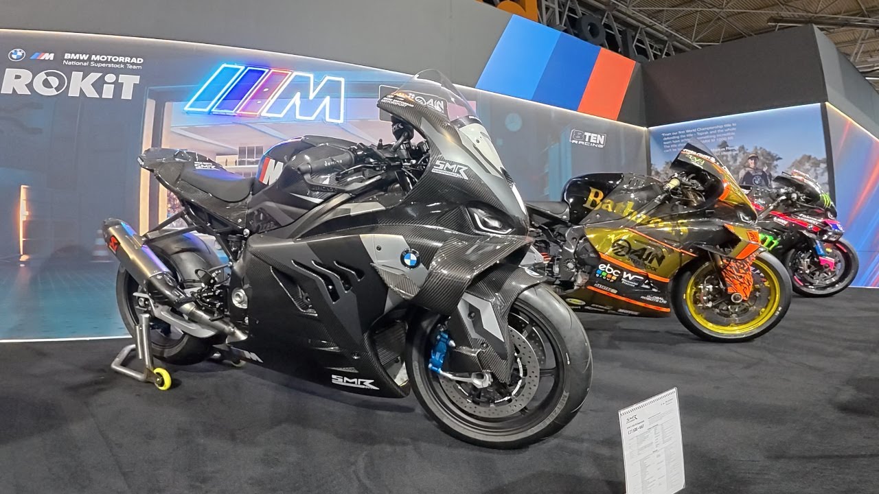 All the NEW BMW Motorbikes + Stunning Nortons at MCL 2025! - YouTube