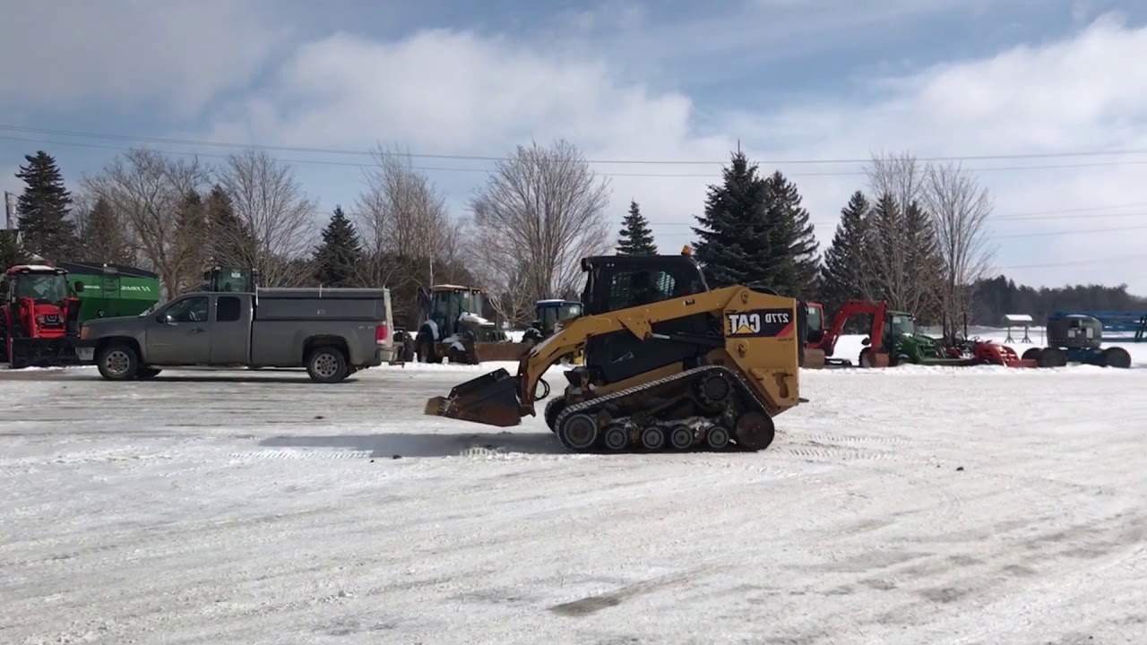 2015 Cat 277D Track Skid Steer - YouTube