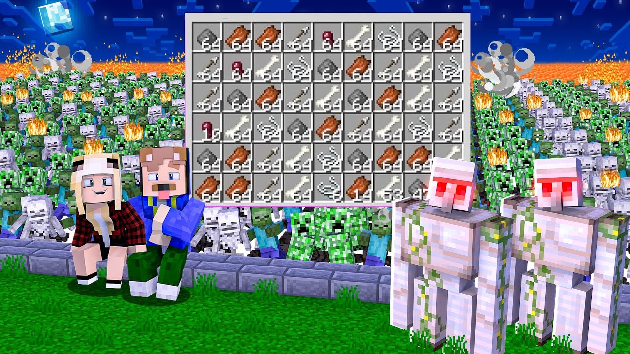 ZWEI NOOBS BAUEN EINE MOB-FARM! | #36 MINECRAFT SURVIVAL - YouTube