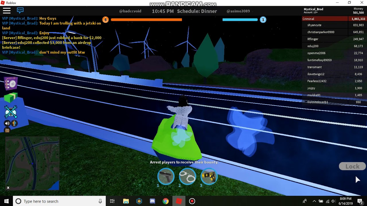 Jailbreak Jet Ski Glitch! - YouTube
