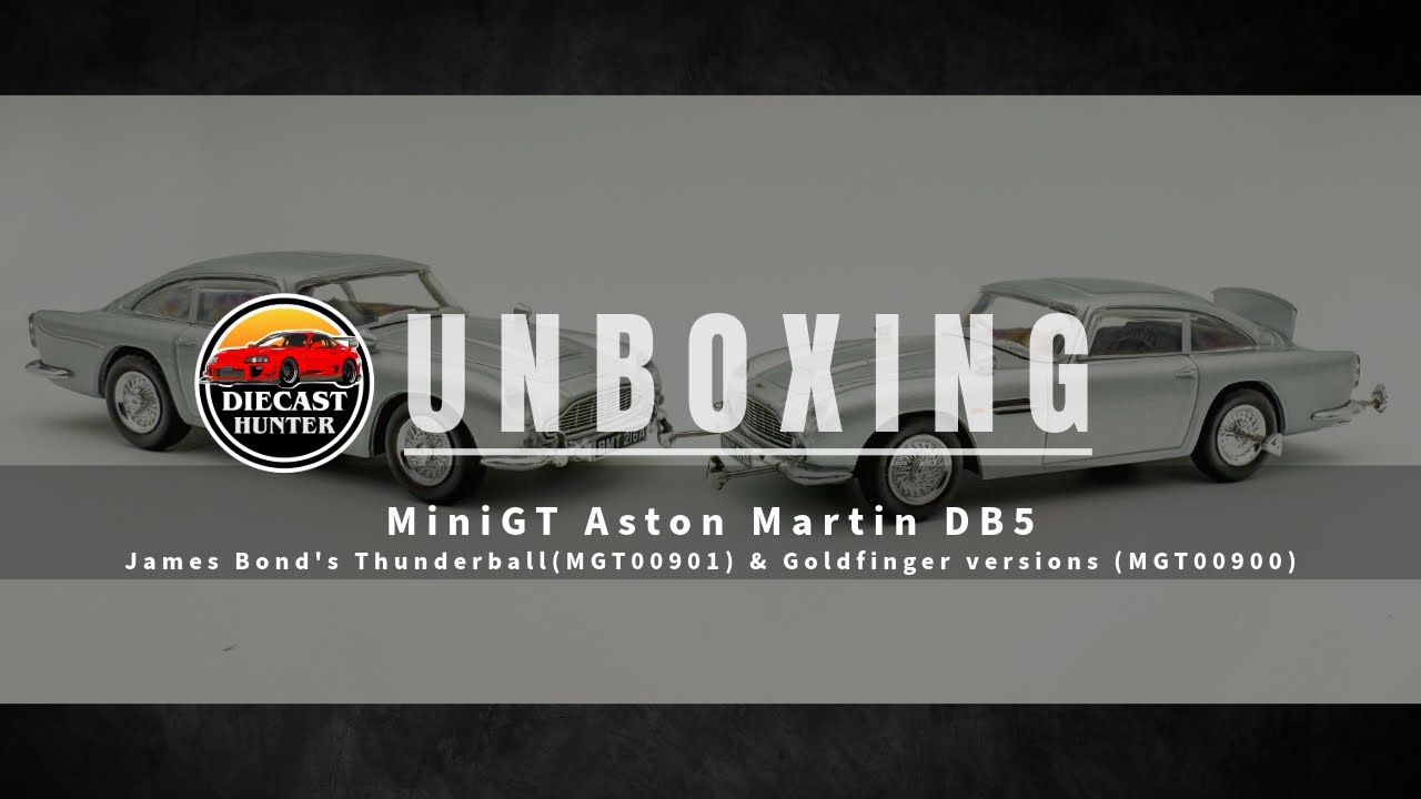 Mini GT Aston Martin DB5 Unboxing – James Bond’s Goldfinger ...