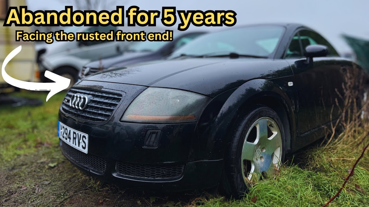 Fitting adjustable suspension and new brakes to my NEGLECTED MK1 Audi ...