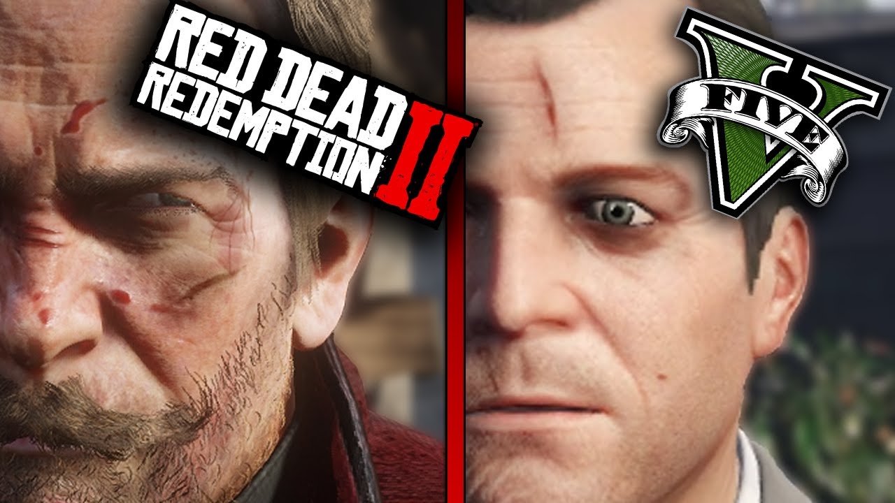 WHAT THE... DETAILS! | RDR2 vs. GTA5 - YouTube