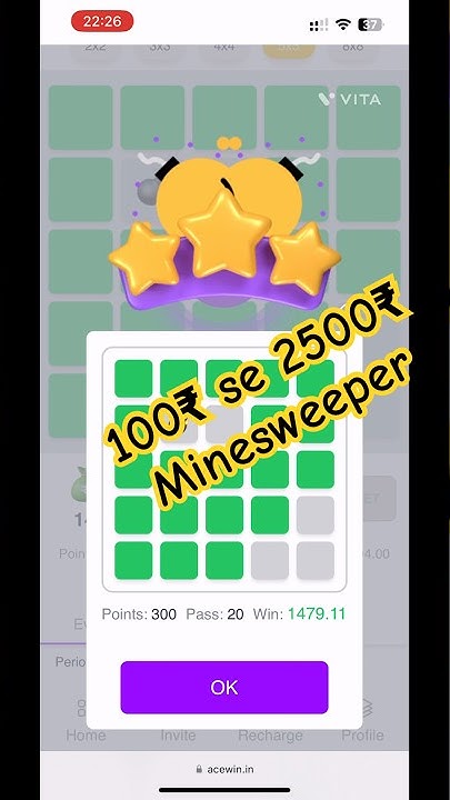 minesweeper | fastwin tricks | fiewin #minesweeper acewin daman minesweeper - YouTube