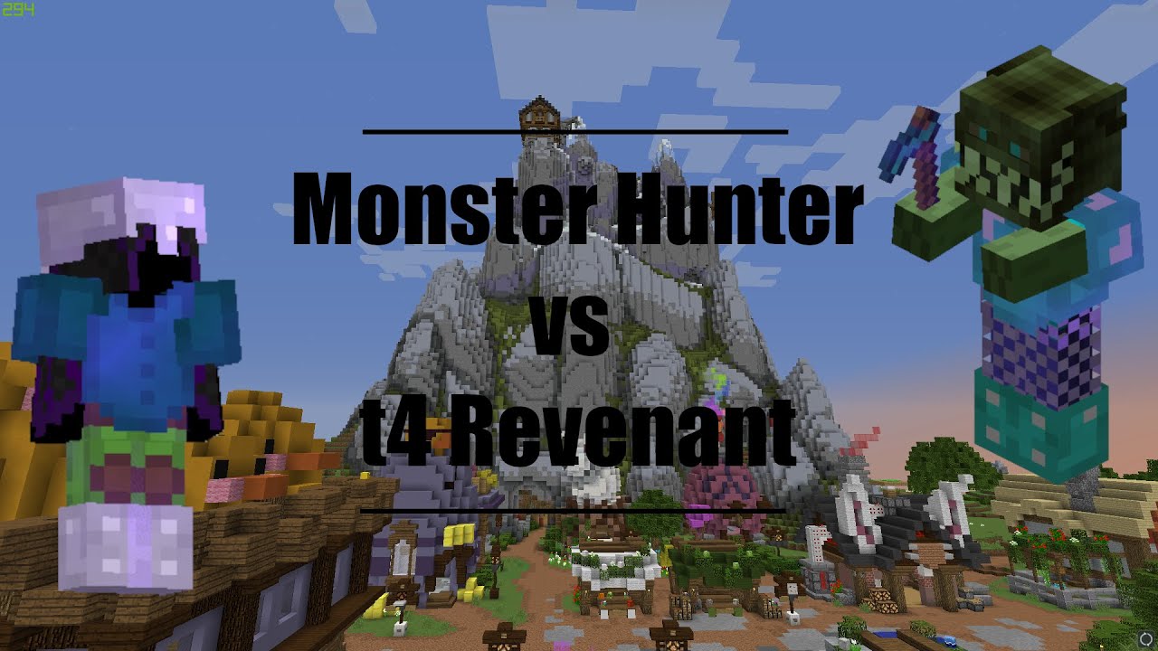 Can Monster Hunter Beat a t4 rev? (Hypixel Skyblock) - YouTube