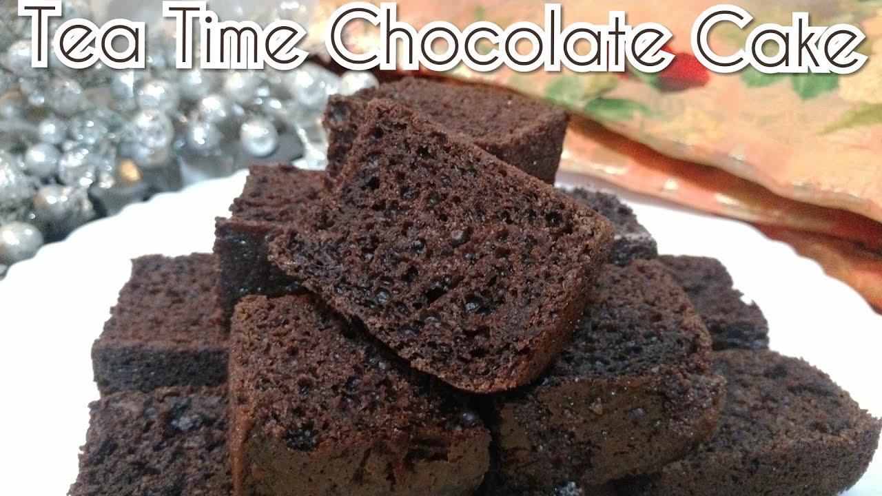 Tea Time Chocolate Cake|बिना अंडे के बिना ओवन के आसान तरीके से बनाएं ...