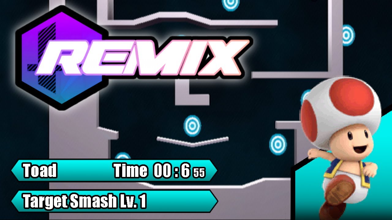PMEX Remix: Toad - Target Smash Lv.1 Updated - YouTube