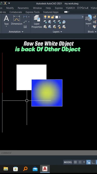 Draw Order In Autocad Autocad Autocadtutorial Autocaddrawing Autocadplan Shorts Viral