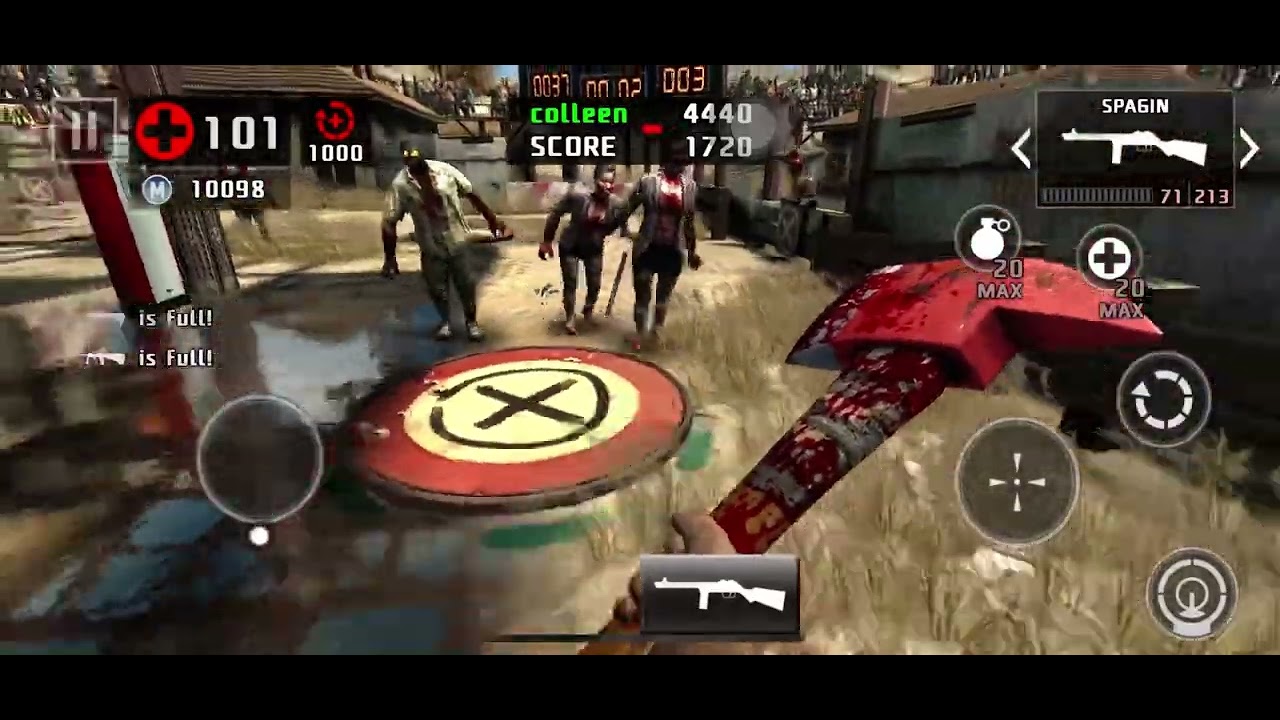 Dead Trigger 2 Gameplay - Kill 25 Zombies in Arena with Trap - YouTube
