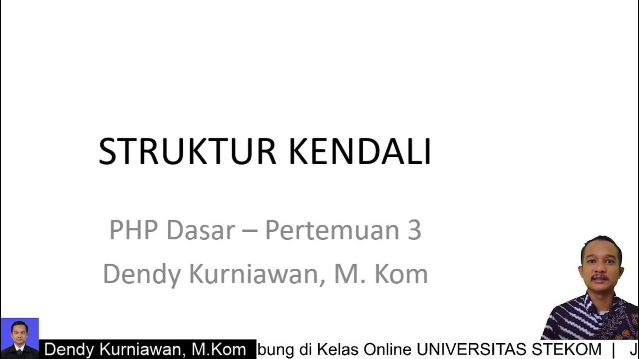 PERULANGAN DAN PENGKONDISIAN - P3 - PEMROGRAMAN WEB 2 - YouTube