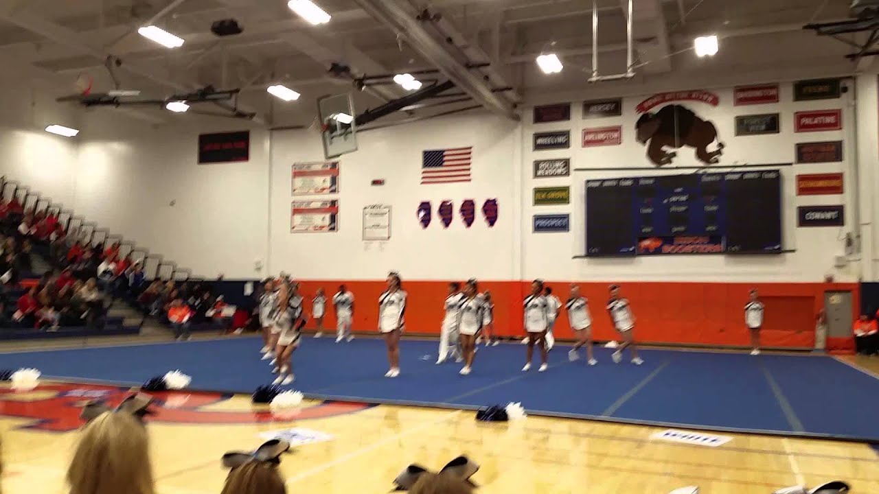 Lake Park Coed 2015 Cheerleading @ Buffalo grove - YouTube