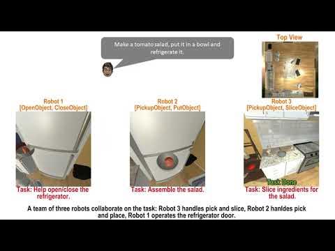 Smart Multi-Agent Robot Task Planning using Large Language Models - YouTube