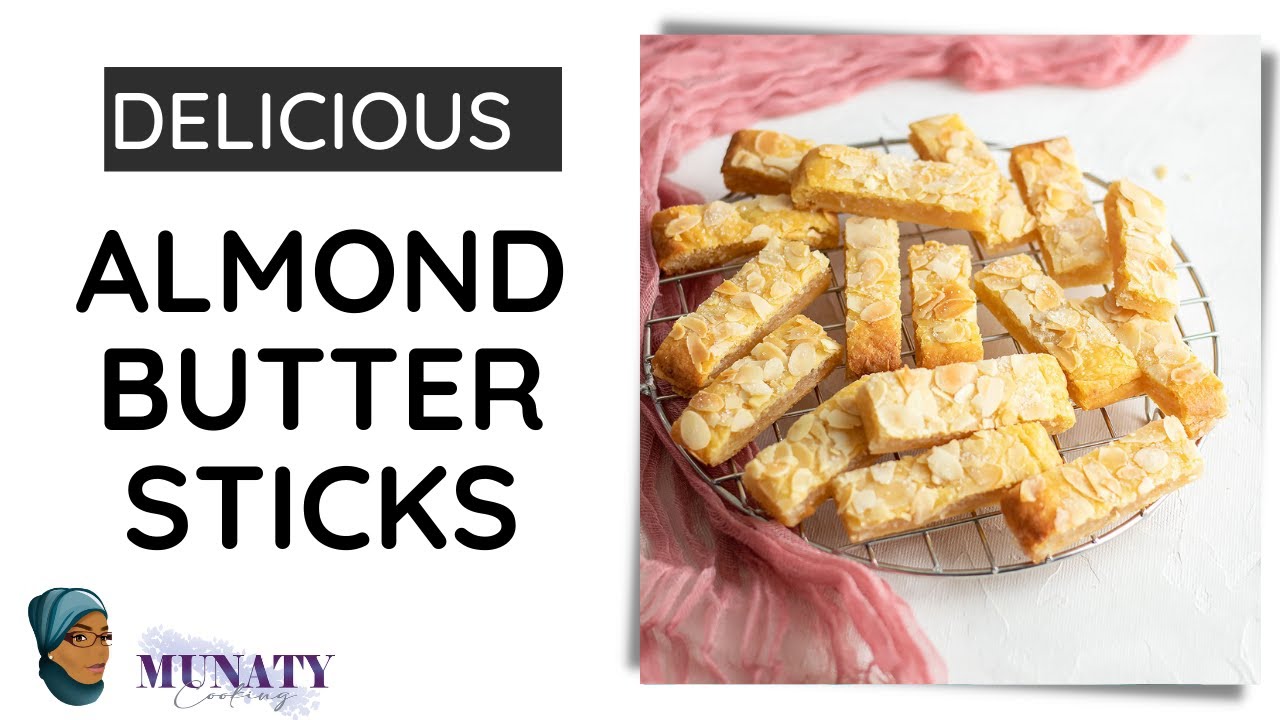 Almond Butter Sticks | Easy Cookies Made with Cream Cheese | - YouTube