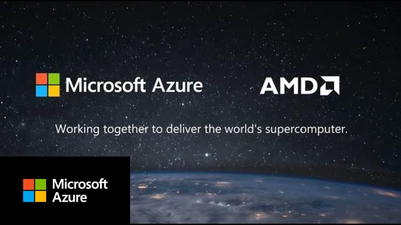 Azure HPC and AMD build the world's supercomputer - YouTube