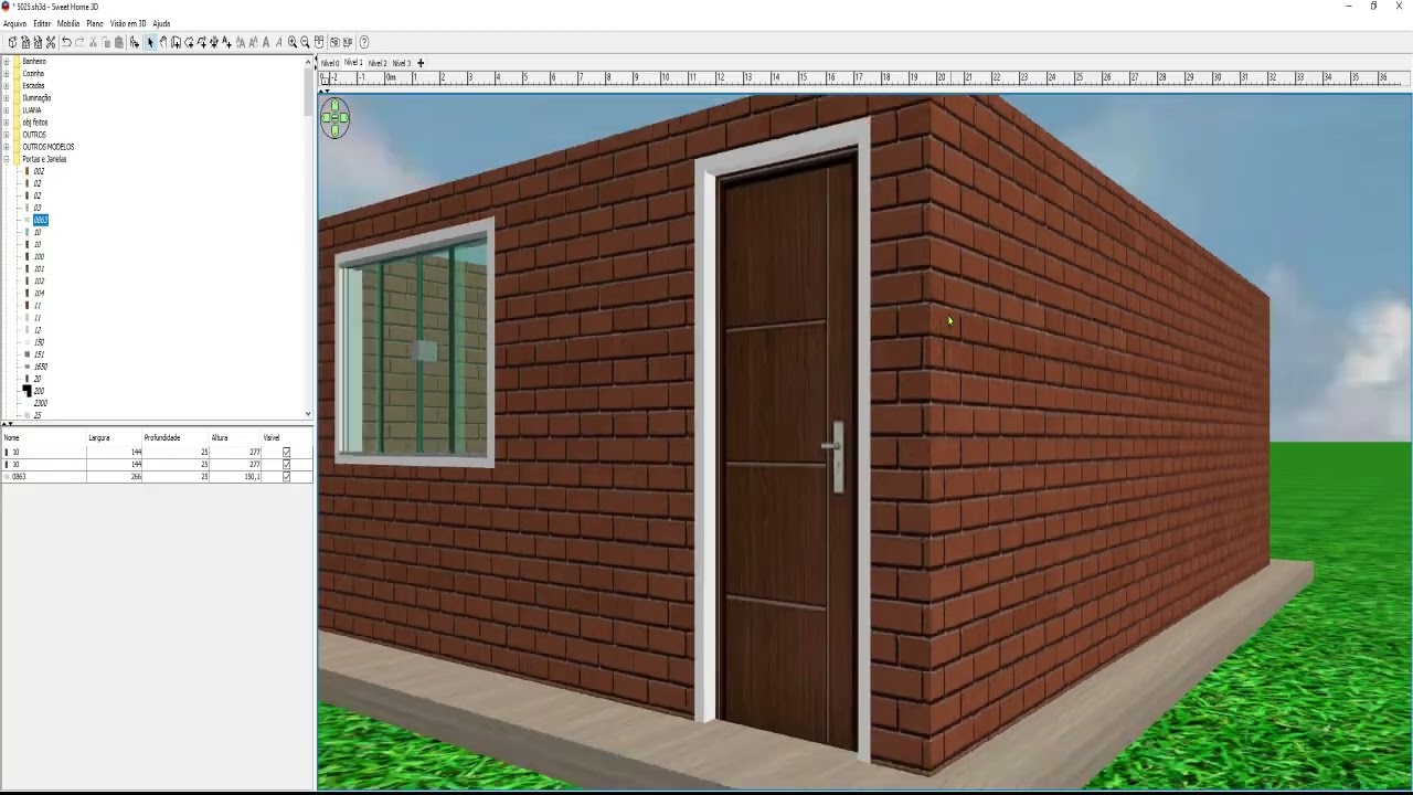 sweet home 3d -colocando texturas muito facil - YouTube