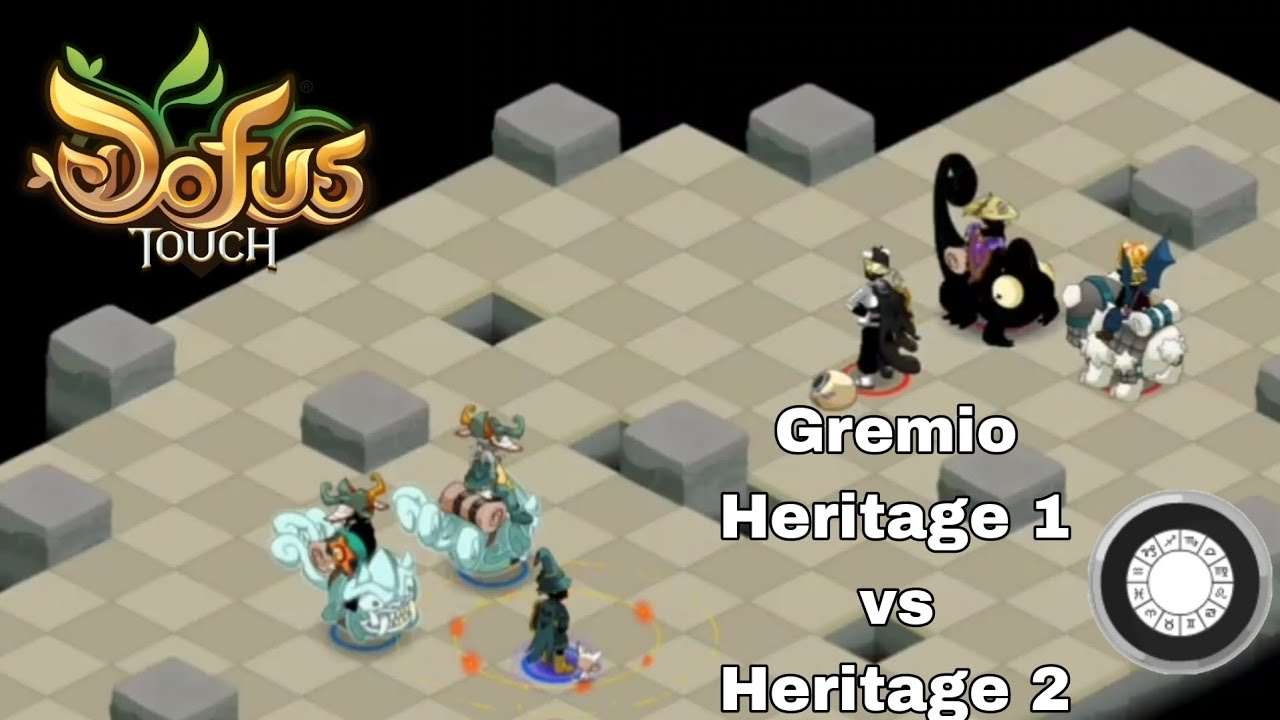 [Dofus Touch] Gremio Heritage 1 vs Heritage 2 - YouTube