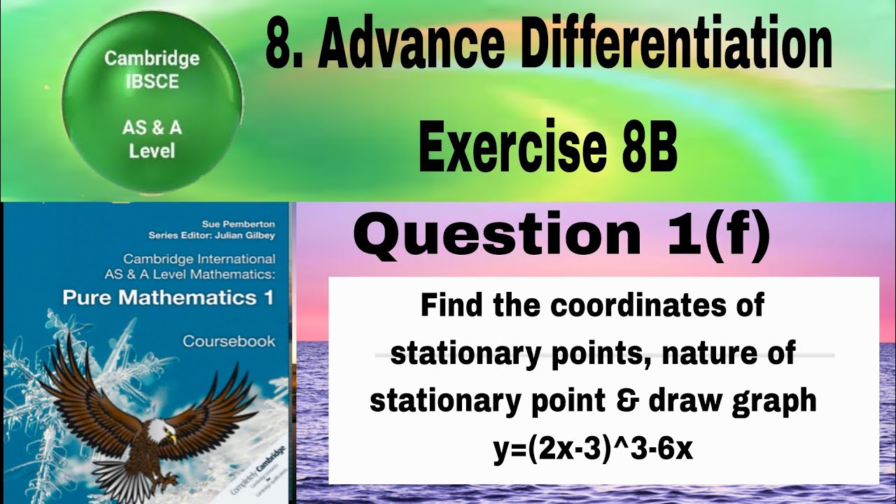 Find The Coordinates Of Stationary Points Nature And Graph Of