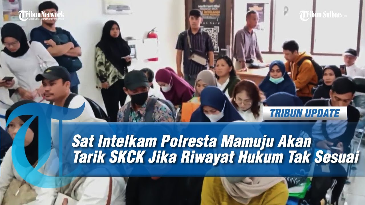 Hati Hati, Sat Intelkam Polresta Mamuju Akan Tarik SKCK Jika Riwayat Hukum Tak Sesuai - YouTube