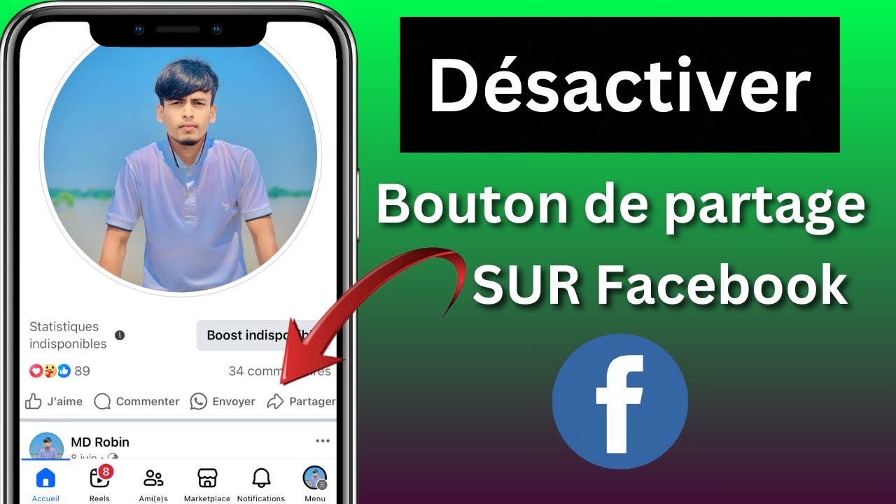 Comment désactiver le bouton de partage sur Facebook/Supprimer le ...